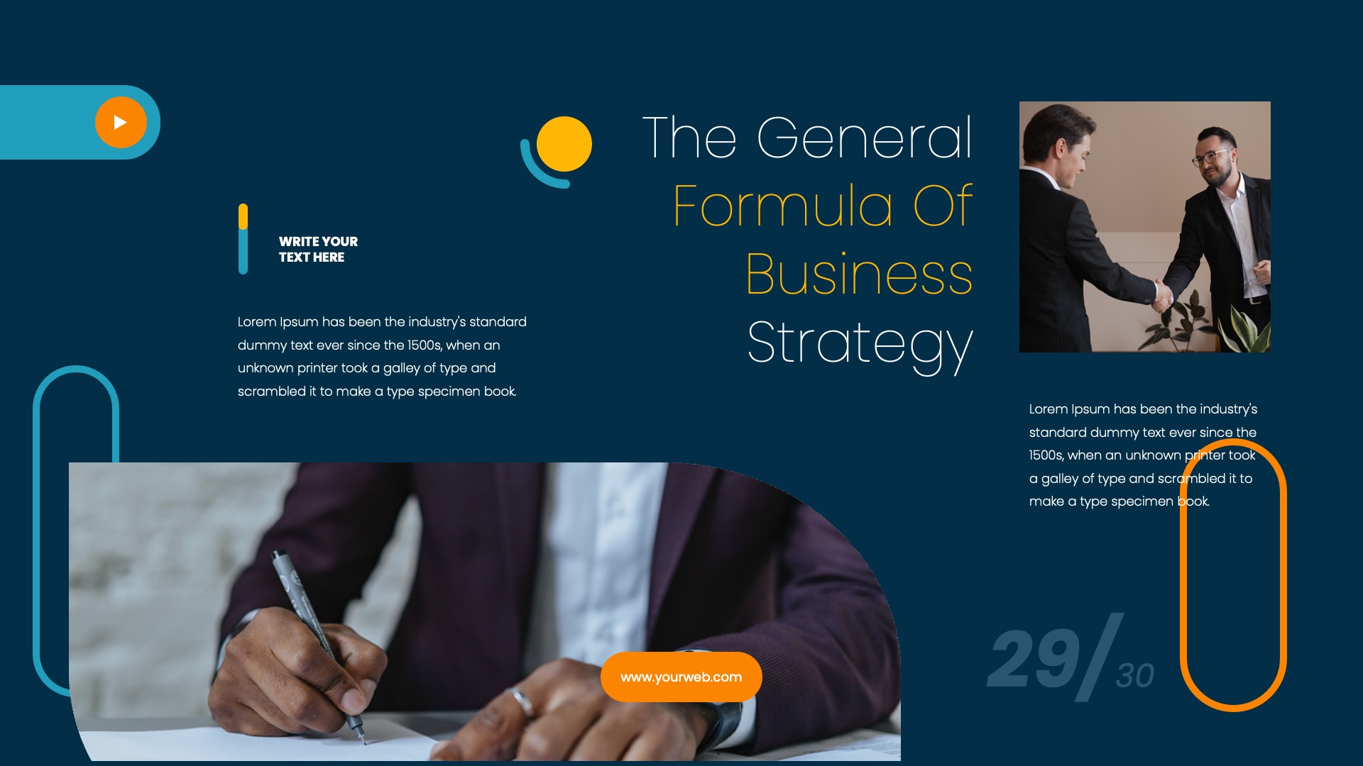 Business Strategy Powerpoint Template Presentation Templates